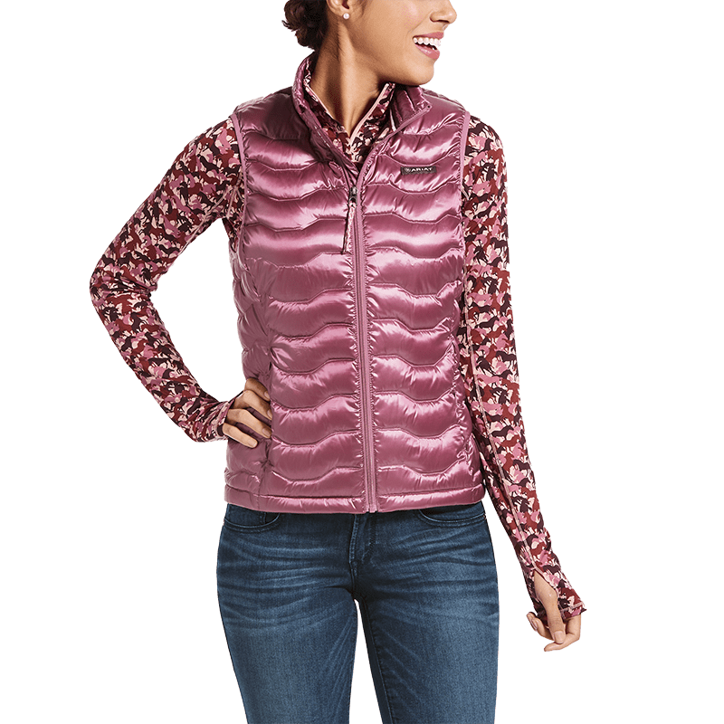 Ariat Women's Ideal 3.0 Rose Cocoa Vest: Style and Quality for All-Weather Warmth