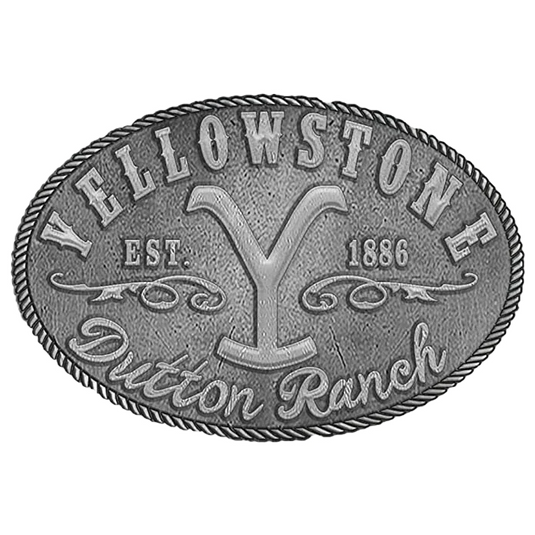 "Quality Western Style Belt Buckle - Changes Yellowstone Dutton Ranch"