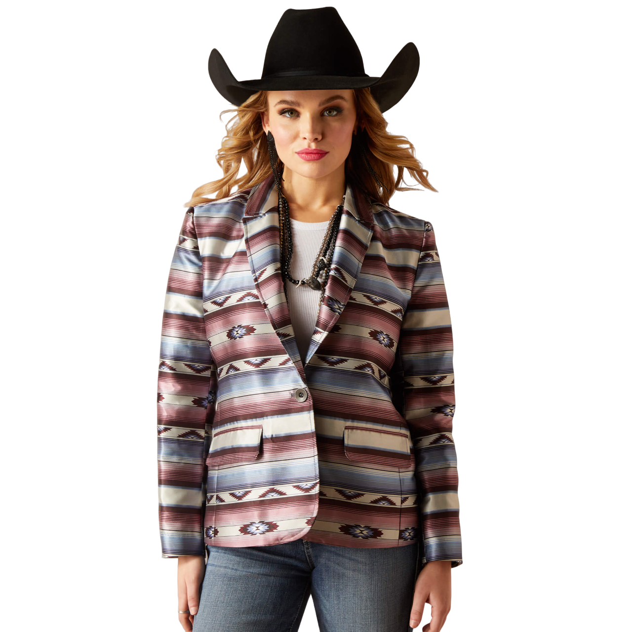 Western Style Ariat Women's Serape Blazer - Quality Jackets & Suits