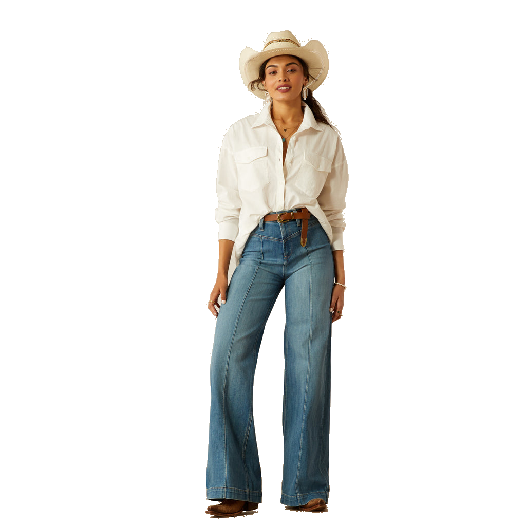 Ariat Ultra High Rise Sloane Jean Women's Blue Denim