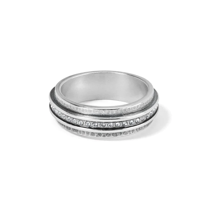 Sparkling Crystal-Encircled Nexus Ring | Western Style Jewelry