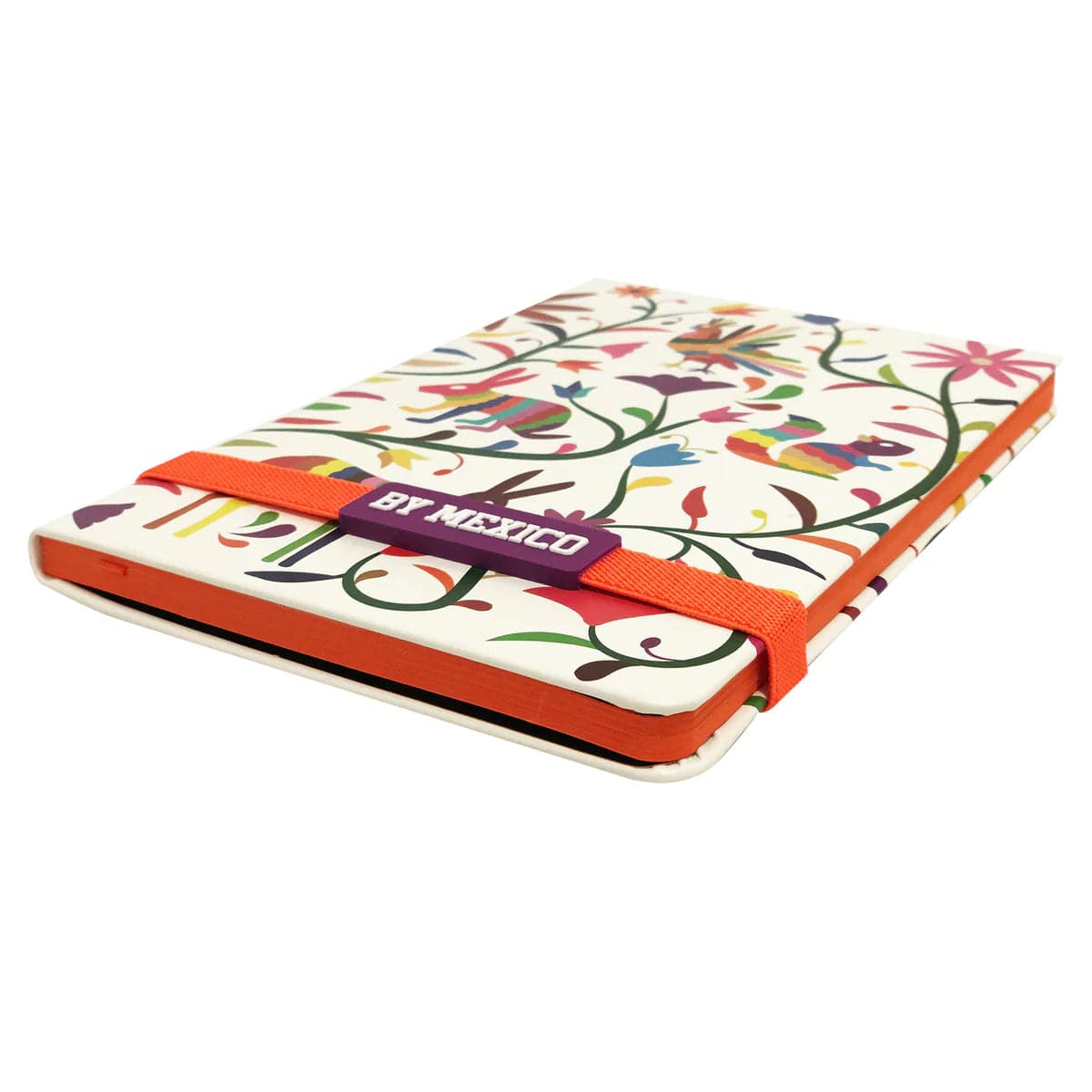Unique Tenango White Notebook by México | Quality Writing Accessories