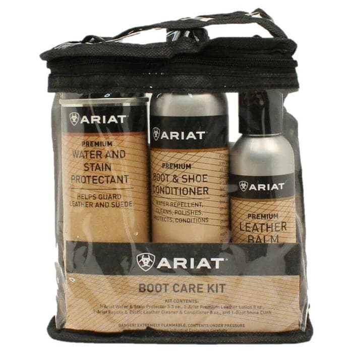 Maintain Western Style: Ariat Boot Care Kit for Quality Boot Care