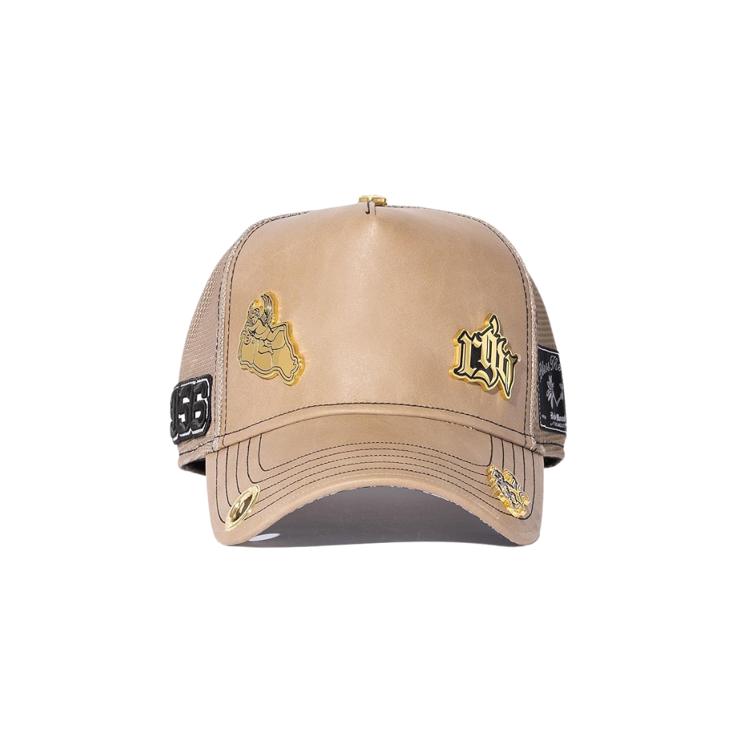 Red Monkey Men's Bless The Valley Brown Cap - Premium Snapback Hat