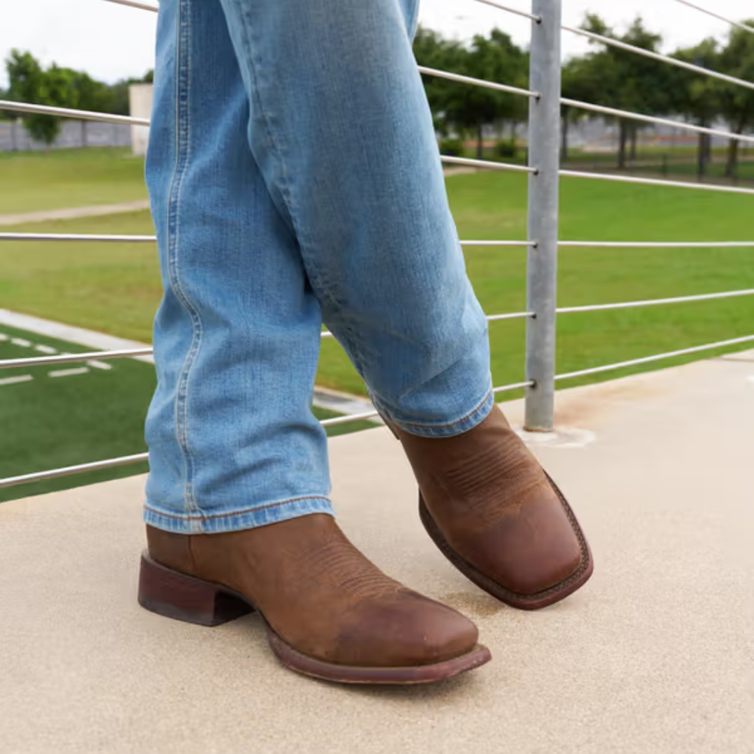 Tecovas Men's Doc Cafe Goat Boots: Western Style, Quality Craftsmanship