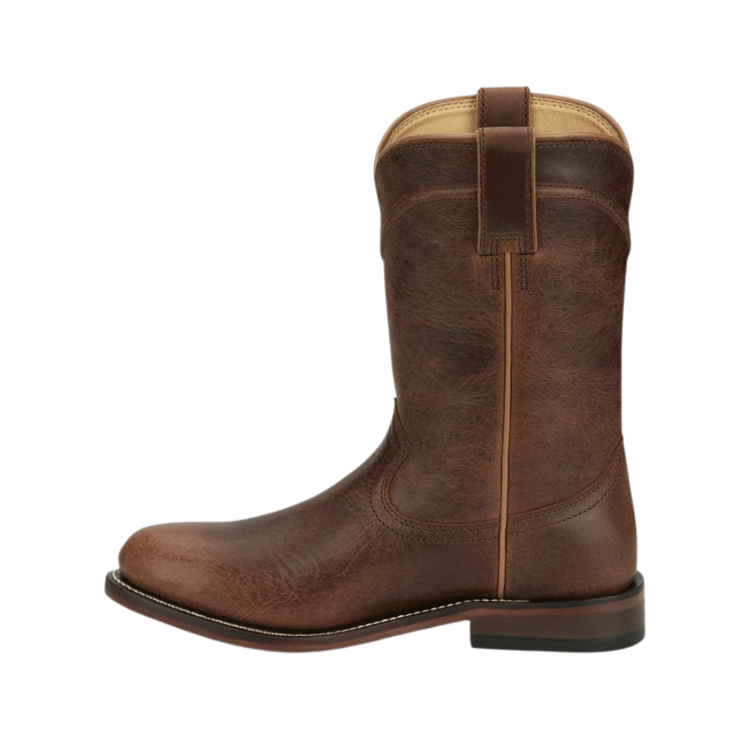 Justin Boot Men's Holland Roper Brown Boots - Western Style & Quality