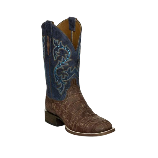 Lucchese Men's Malcom Alligator Boots: Handcrafted Western Style