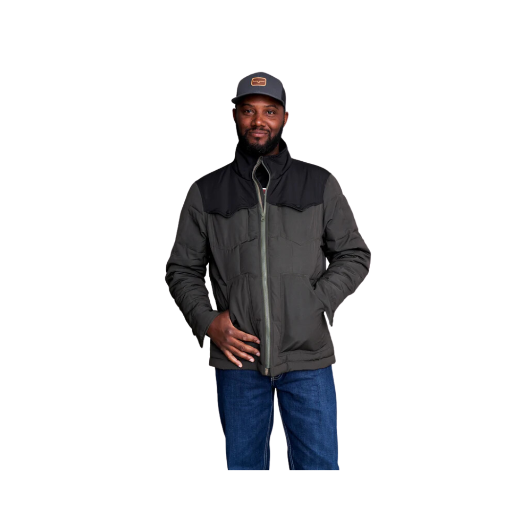 Kimes Ranch Men's Colt Black Army Jacket - Classic Western Style