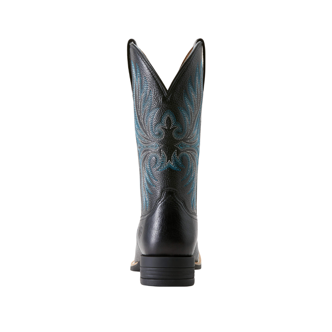 Ariat Men's Ranahan Western Black Deertan Boot - Quality Western Boots