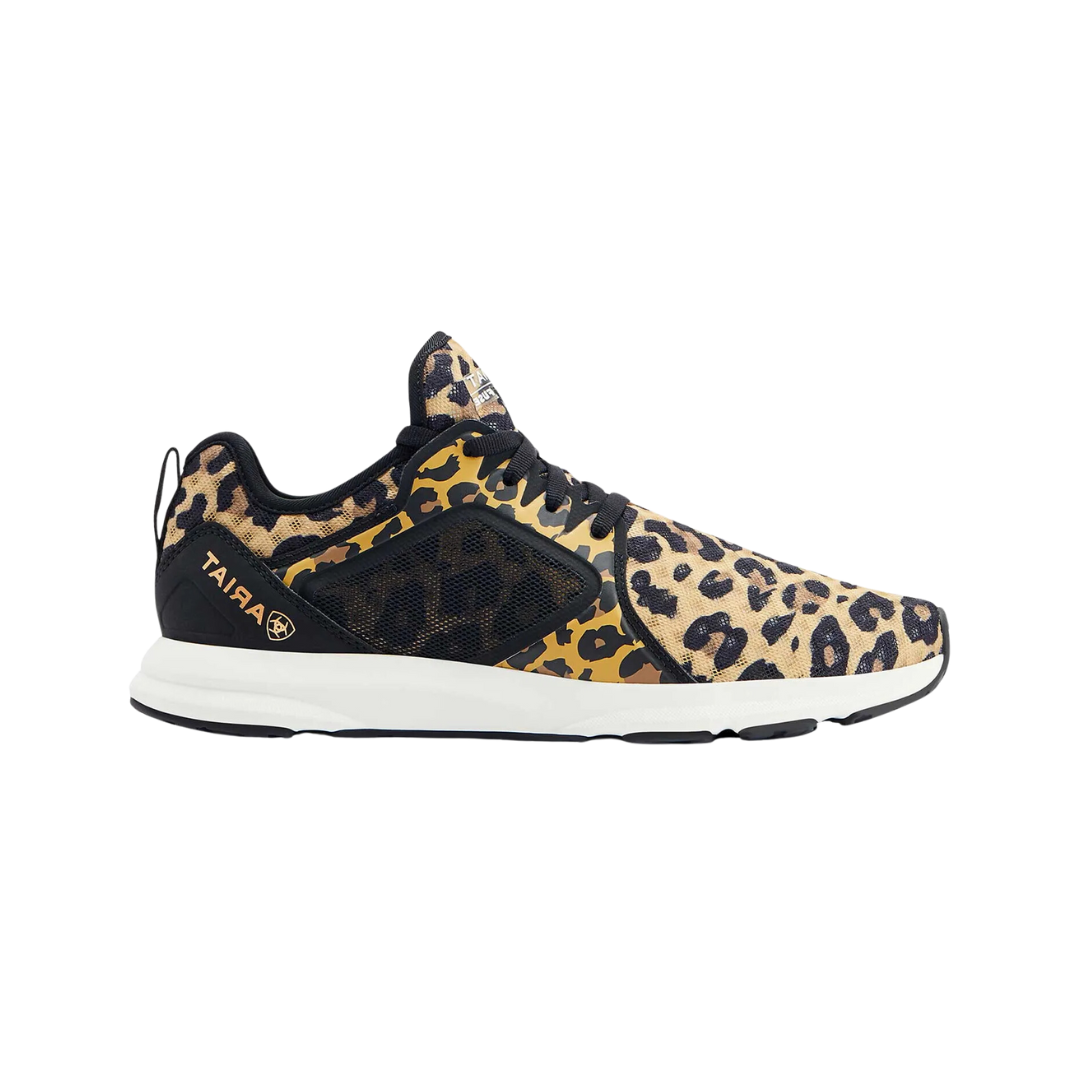 Ariat Women's Fuse Leopard Print Lace Up Shoes - Bold, Western Style ...