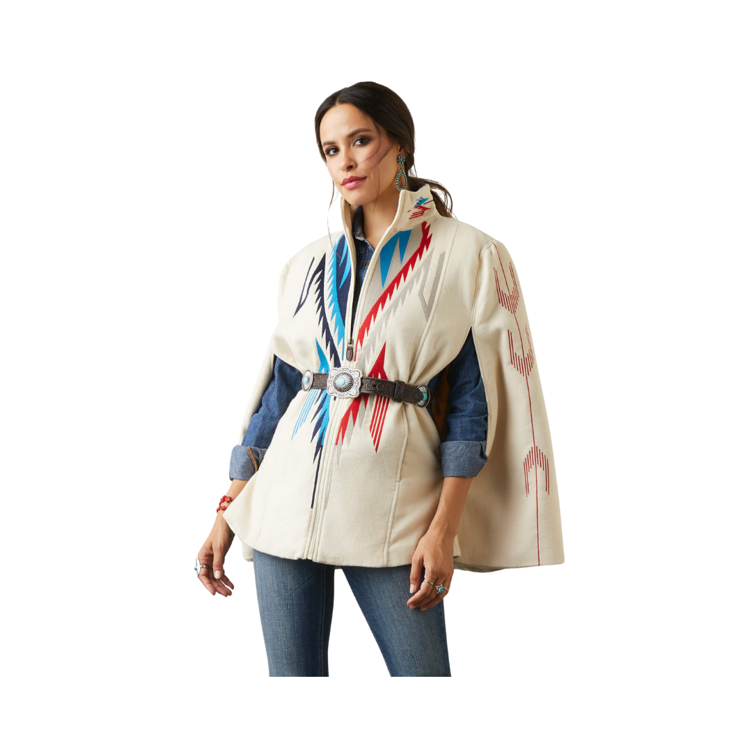 Ariat Women's Cape Chimayo Buttercream Coat - Western Style Luxury