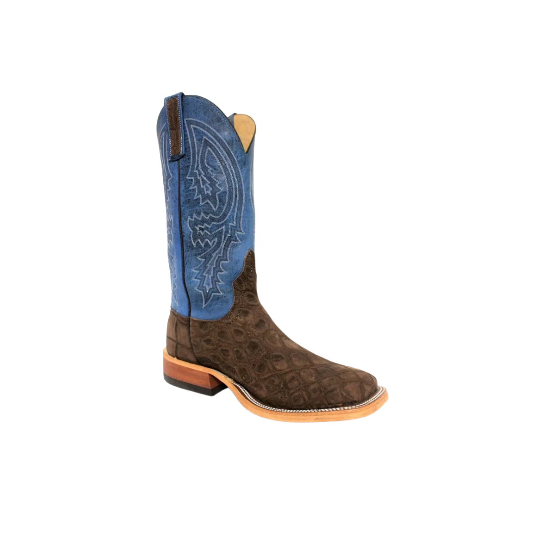 Handmade Anderson Bean Chocolate Alligator Boots | The Boot Jack