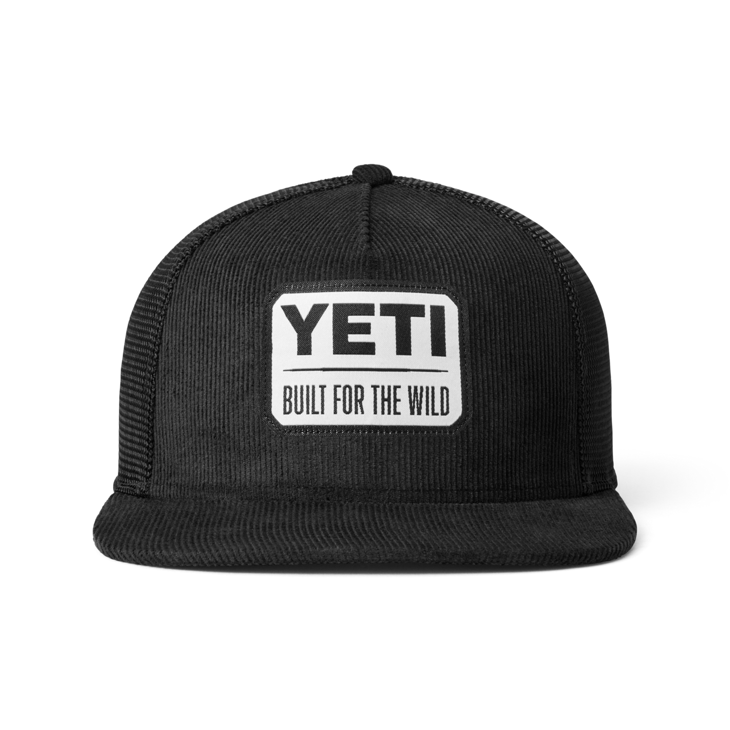Yeti Men's Retro Black Hat - Quality 5 Panel Brim | The Boot Jack