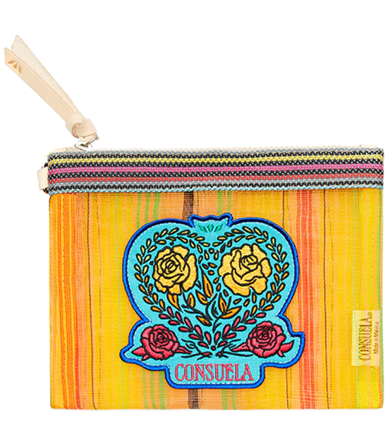 The Boot Jack: Stylish Consuela Elena Patch Mini Pouch Bag - Organize with Ease