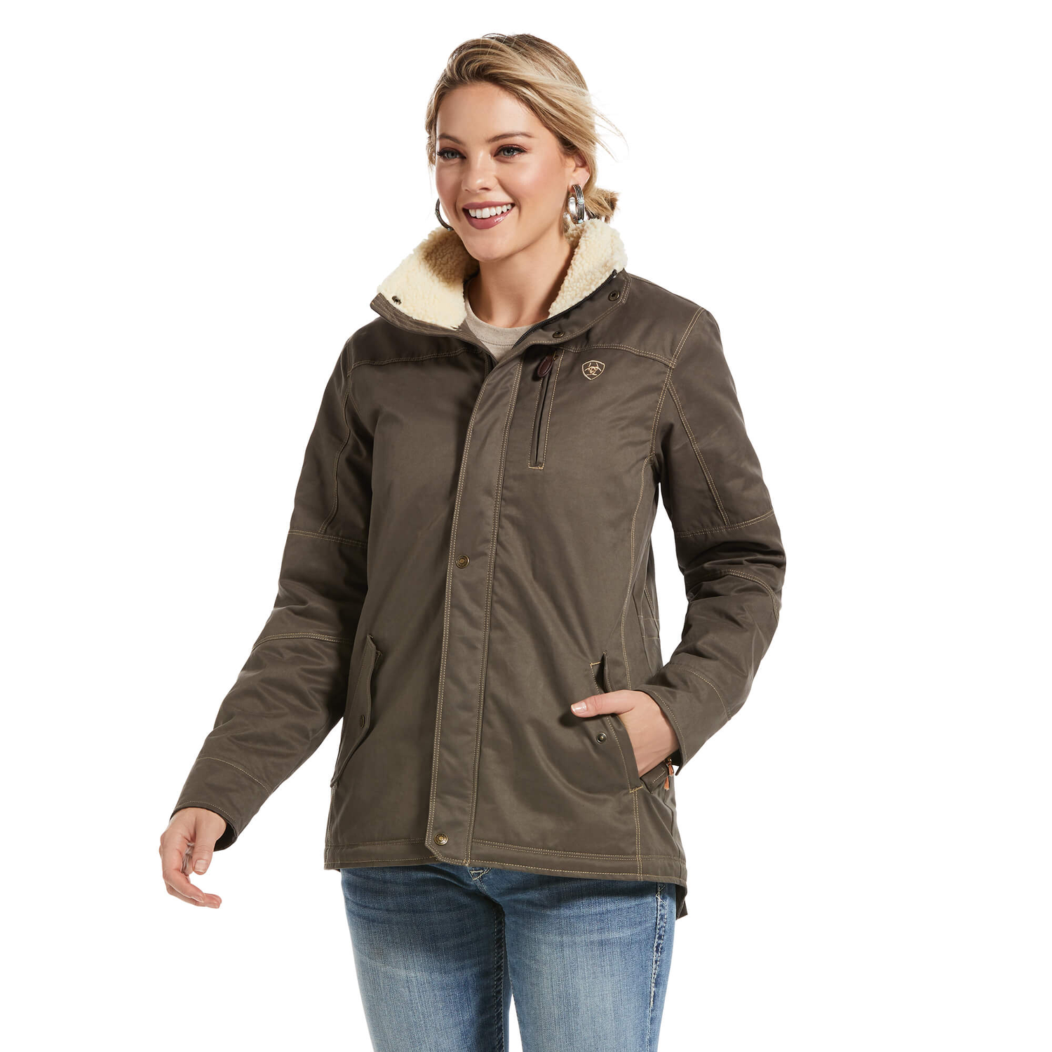 Shop the Ariat Women's Grizzly Insulated Jacket - Warmth and Style Combined