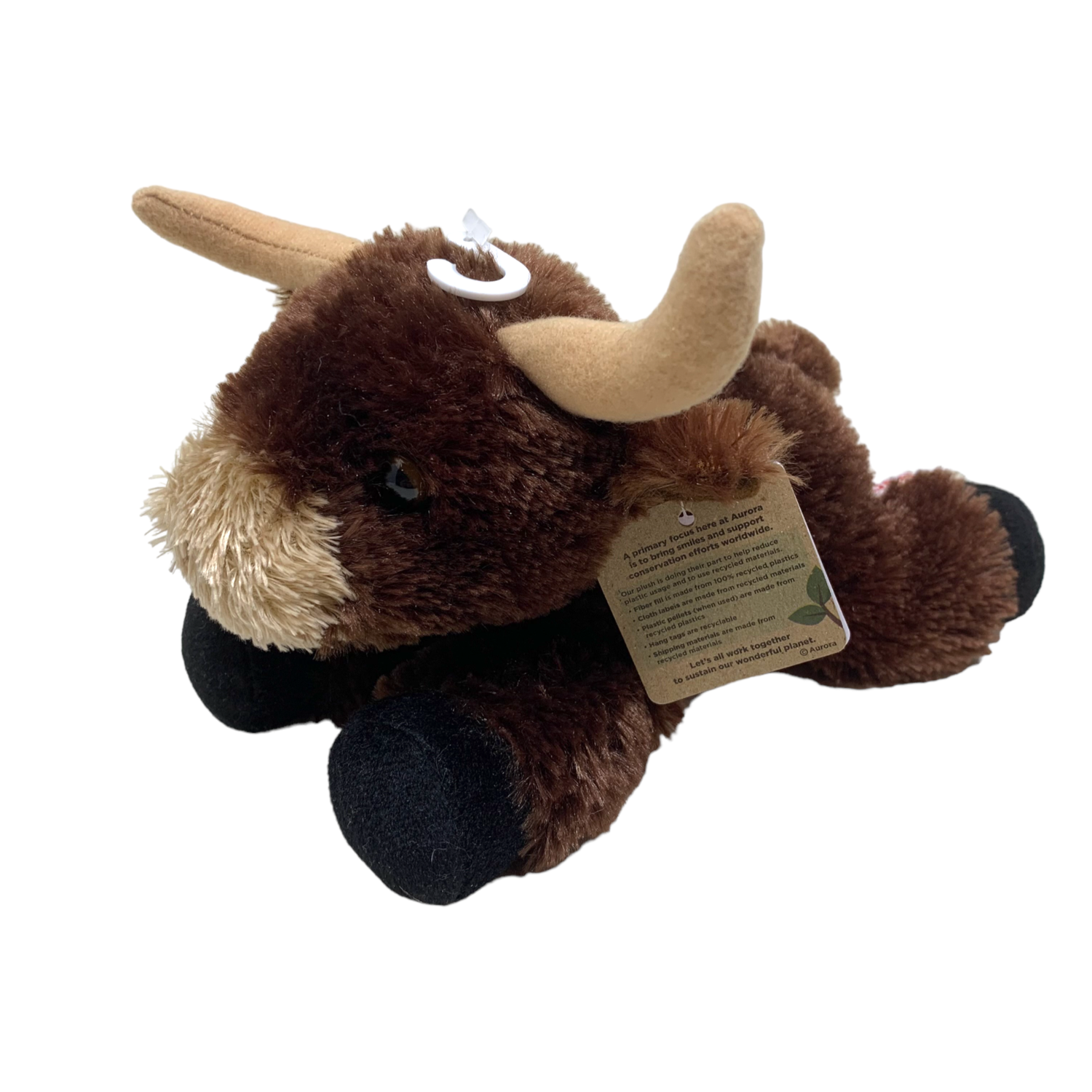The Boot Jack: A&a Plush Bull Toro Horns - Soft Floppy Stuffed Animal