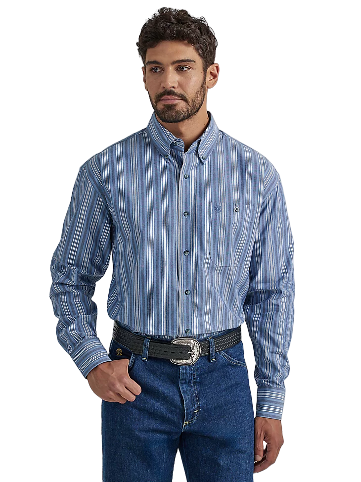Authentic Western Style: Wrangler Men's George Strait Shirt