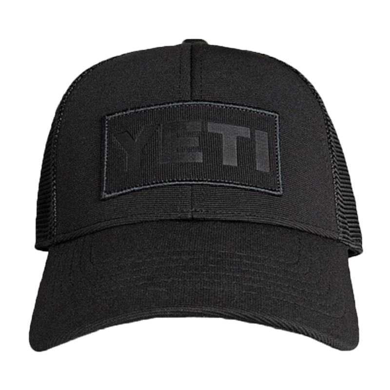 Shop The Boot Jack for Yeti Black Trucker Mesh Logo Patch Cap