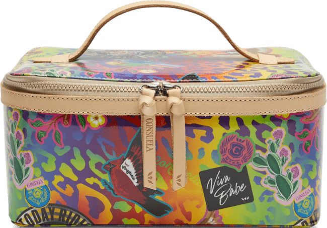 Stylish Consuela Train Cami Case: Organize Makeup & More